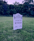 Judith Myers Halloween Tombstone Custom Handmade - Gravestone Hallowee ...